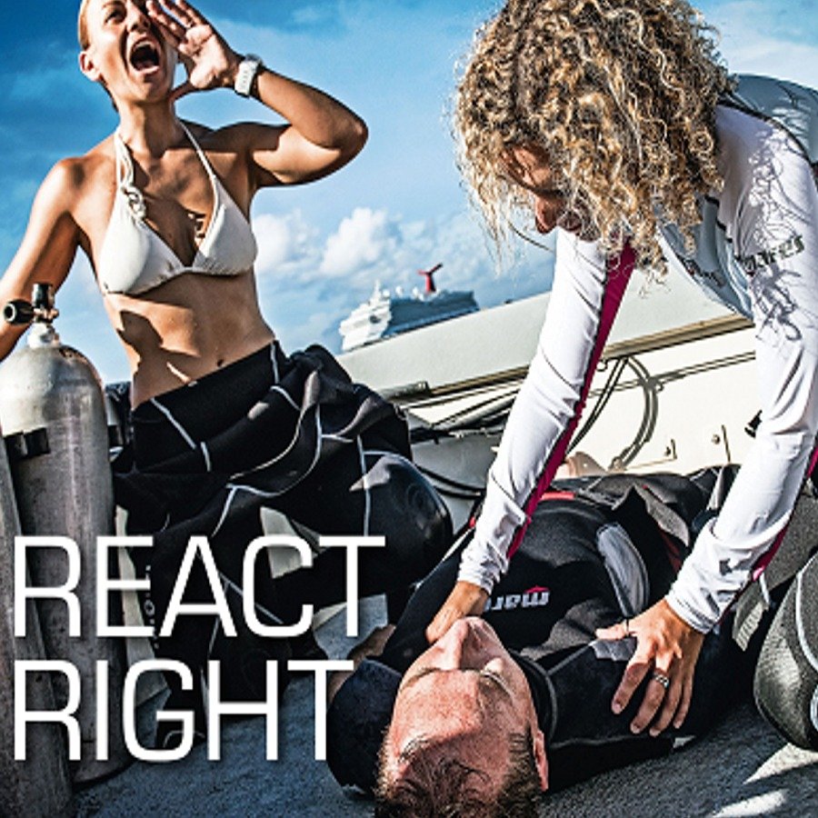 React Right førstehjælp Kursus Start Dato X/XX - førstehjælps kurser - Carlsens DykkerCenter